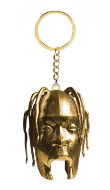 Travis Scott Astroworld Keychain Gold - Novelship