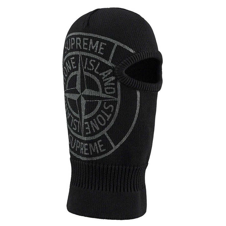 Supreme x Stone Island Glow Knit Balaclava Glow In The Dark - Novelship