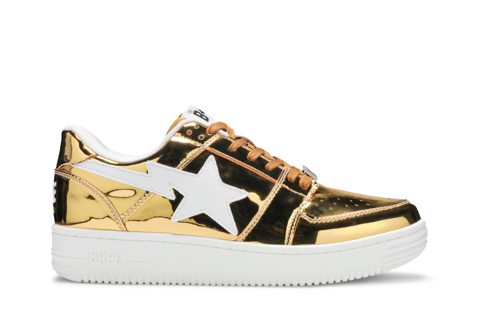 BAPE Foil Bape Sta Low Golden - BAPESTA-GOLD - Novelship