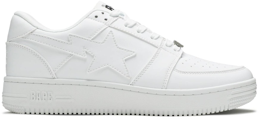 A Bathing Ape Bapesta White Leather 2020 1g80191007 Wht Novelship